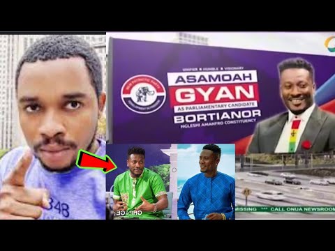 Eii Asamoah Gyan finally contested 4 "Bortianor NPP MP" as Twene Jonas ...