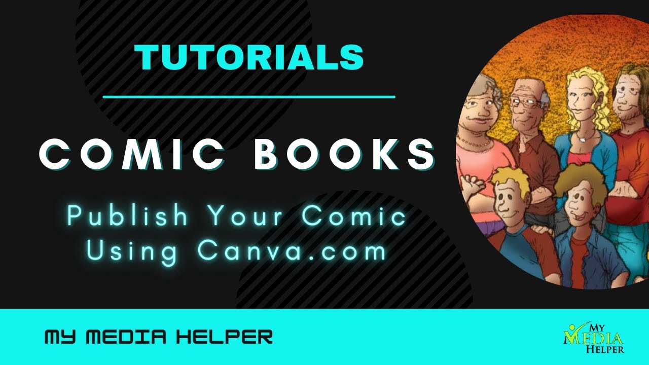Create a PDF Comic Book File Using Canva.com - YouTube