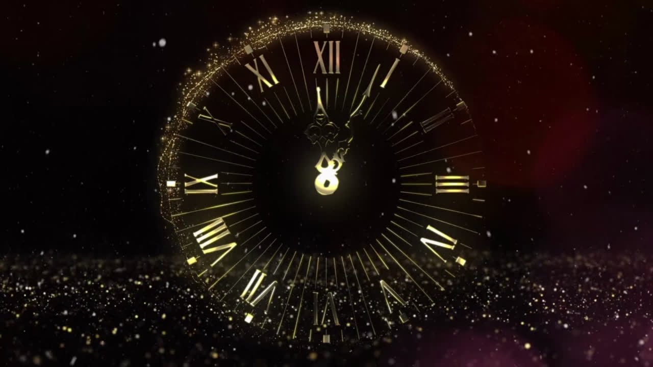 New Years Clock Countdown & Fireworks From Around The World - YouTube