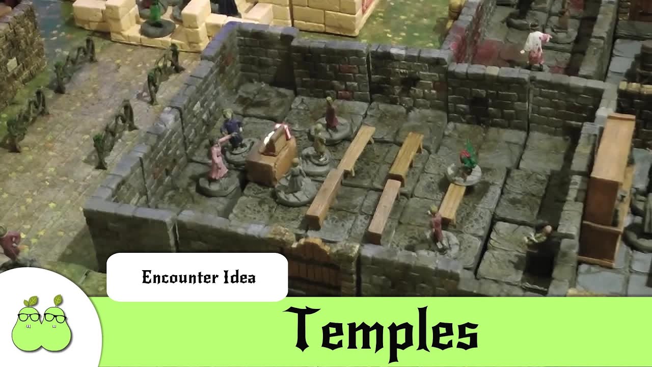 Dungeons & Dragons Encounter Ideas: Temples - YouTube