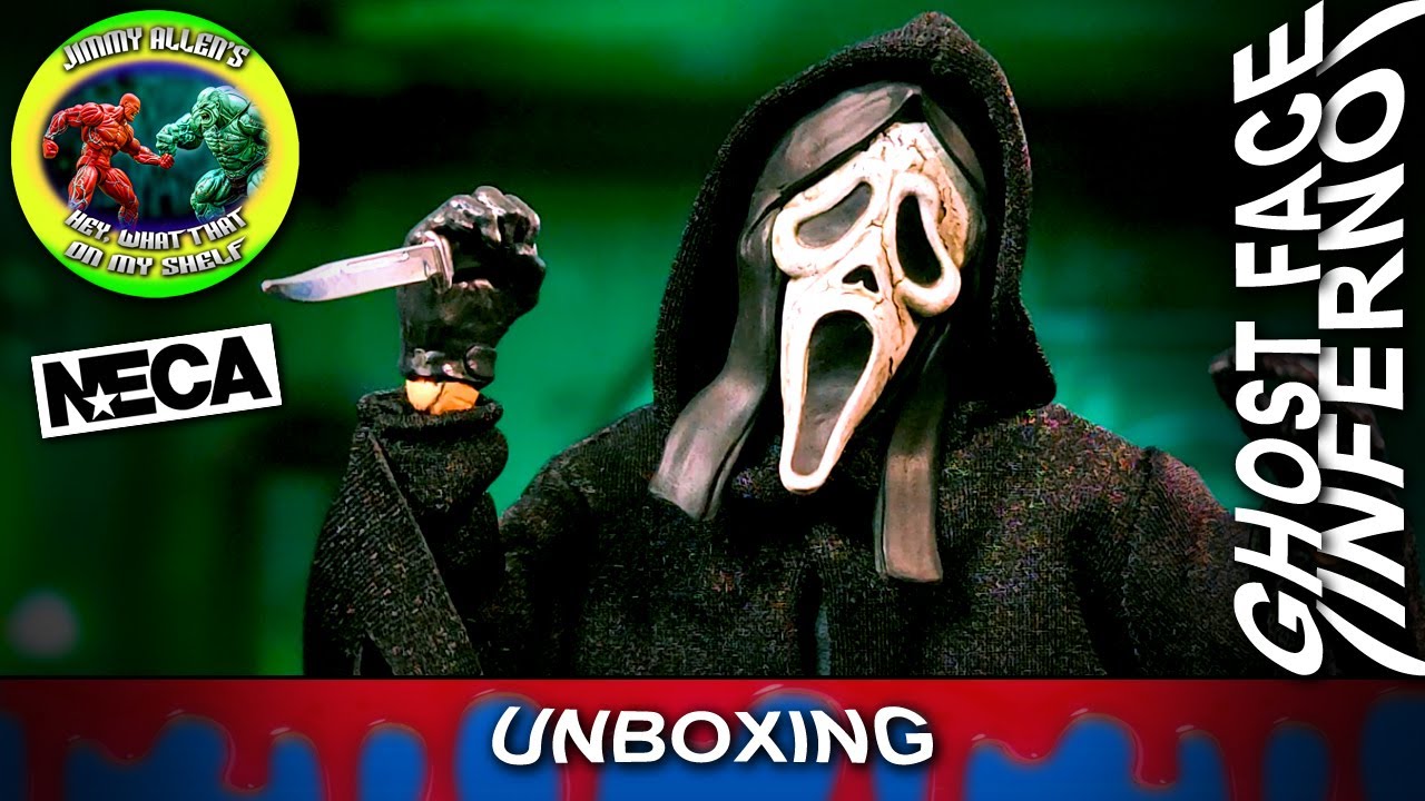 GHOST FACE (INFERNO) - Scream - NECA - Unboxing - ACTION FIGURE TOY ...