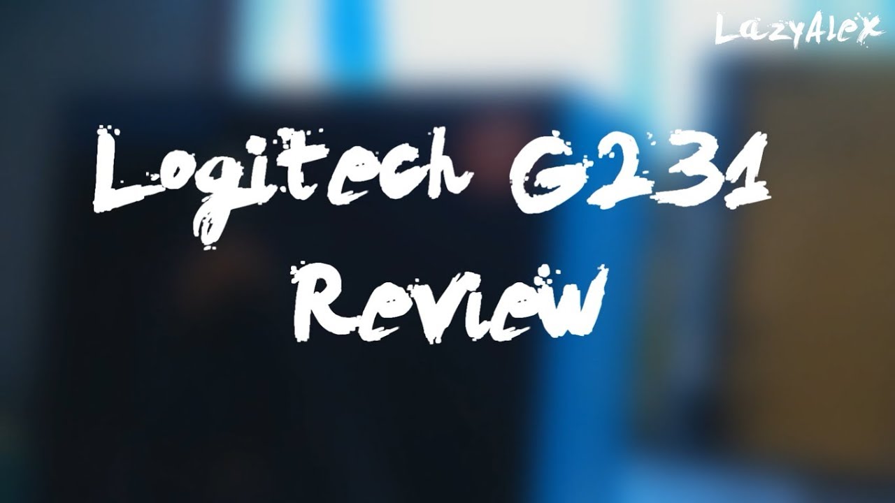 BEST BUDGET HEADSET! | Logitech G231 Review | #giveawaydkid - YouTube