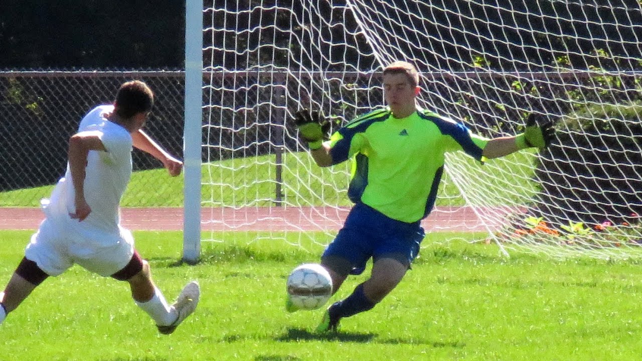 Mike Tranghese goalie Monson Mustangs highlights 2015 and 2016 - YouTube