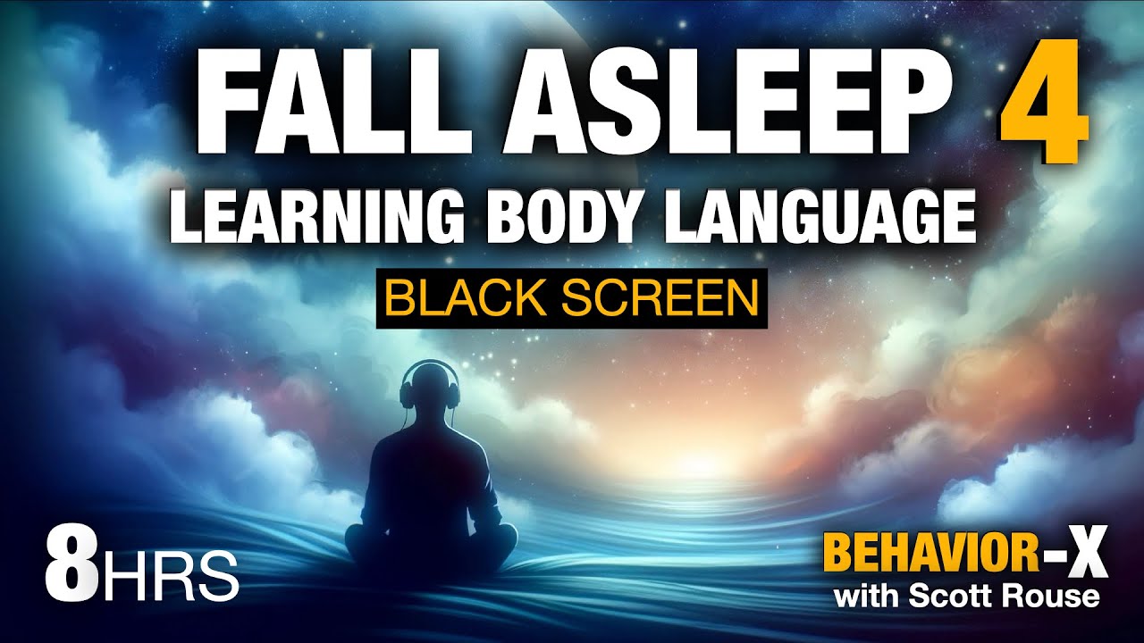 😴FALL ASLEEP FAST listening to 8 Hours of Sleep Music and Body Language ...