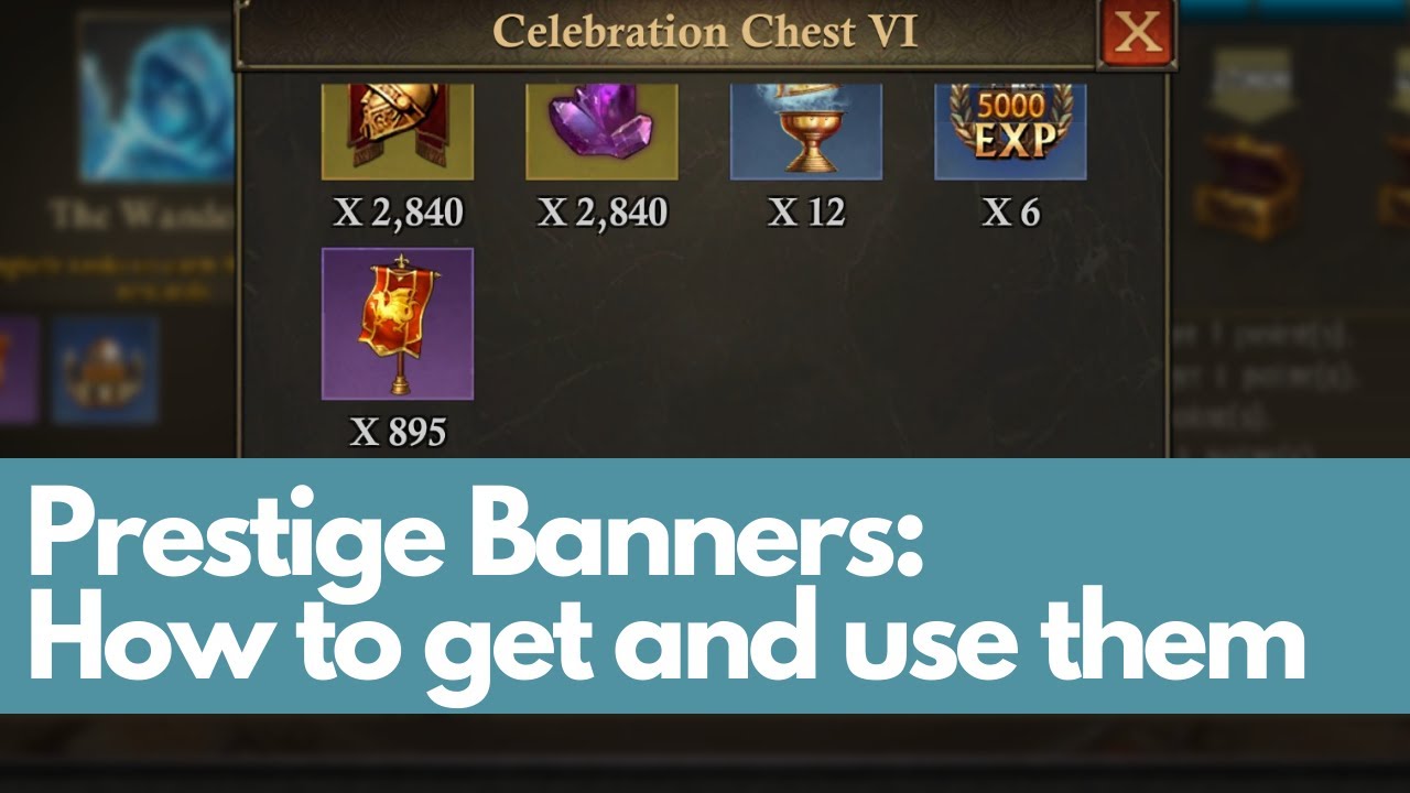 King of Avalon - Prestige Banners - How to get them and how to use them ...