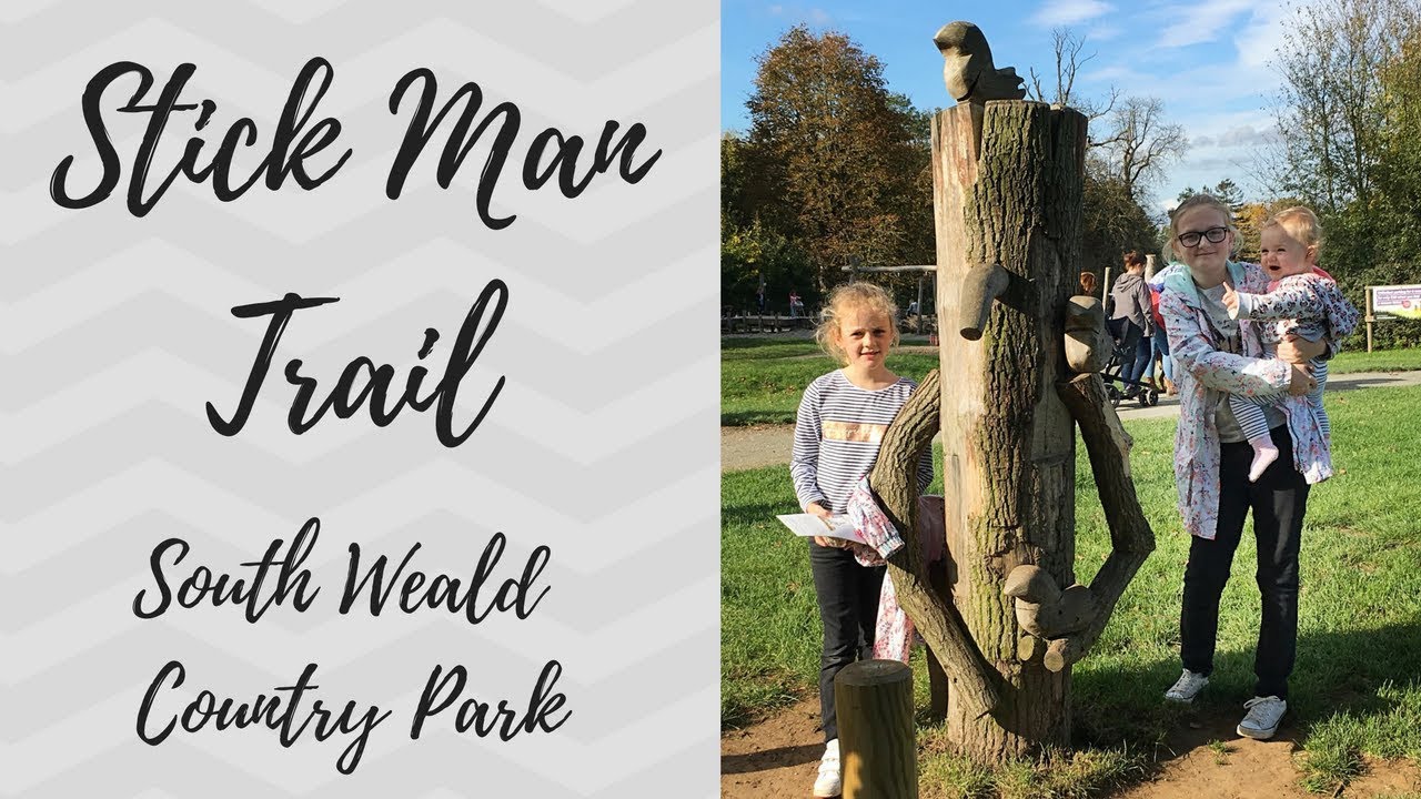 Stick Man Trail Day Out | South Weald Country Park - YouTube