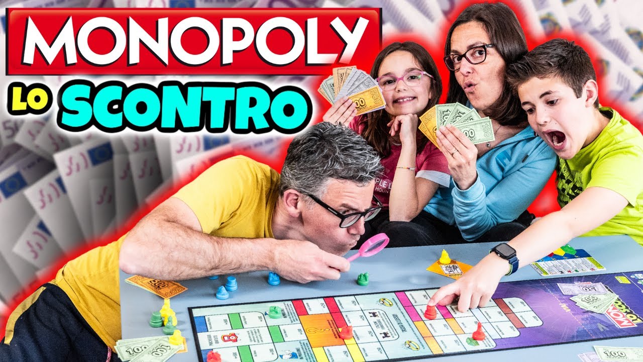 MONOPOLY LO SCONTRO: il Gioco Dove Lanci le Pedine del Monopoly - YouTube