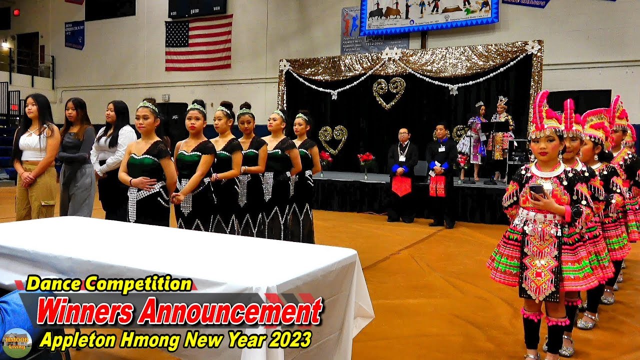 Dance Competition WINNERS Announcement @Appleton Hmong New Year 2023 ...
