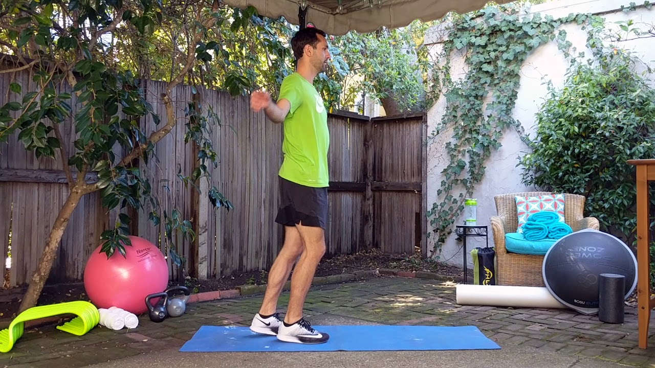 Alternating Straight Leg Kicks - YouTube