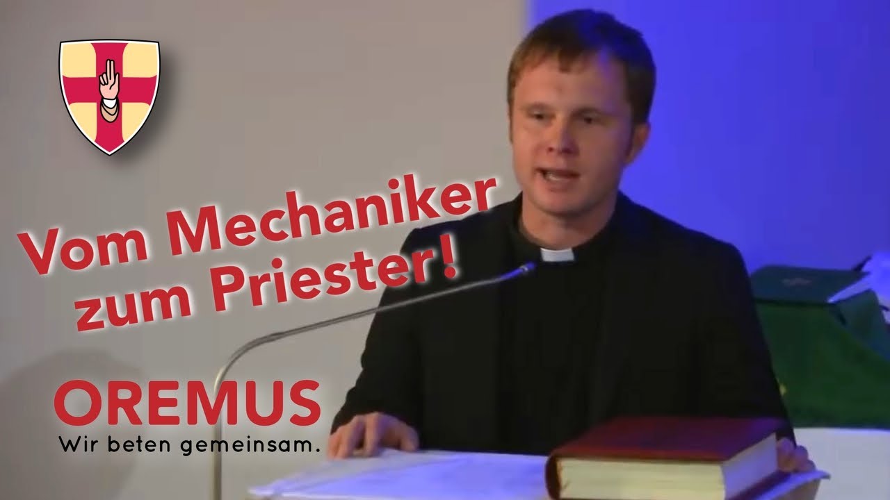 Vom Mechaniker zum Priester! | Kaplan Thomas Tschach | OREMUS 2021 ...