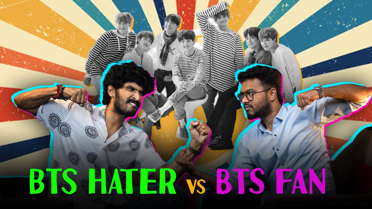 BTS Fan vs BTS Hater | Part 1 - YouTube