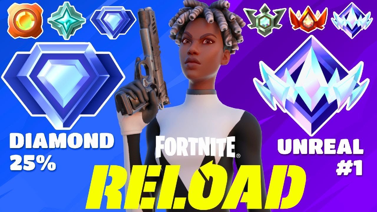 Diamond To Unreal Fortnite Reload Ranked SPEEDRUN - YouTube