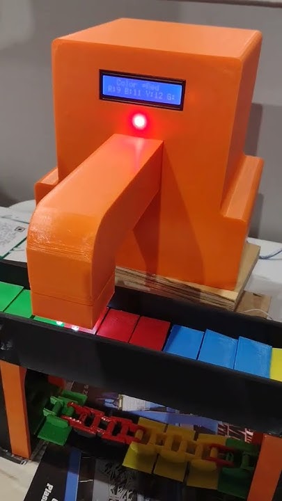 #arduinoproject Color detector, conveyor belt, color matching #arduino ...