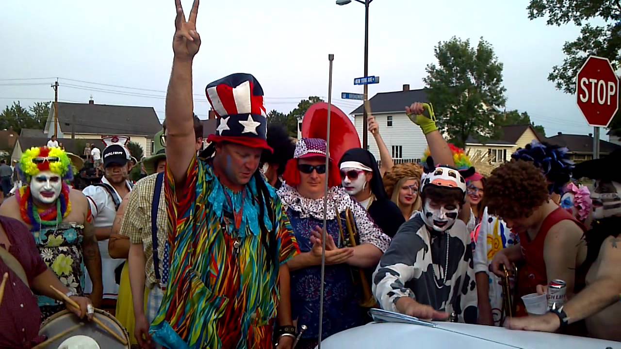 Eveleth Clown Band Gilbert Speech 2012 - YouTube