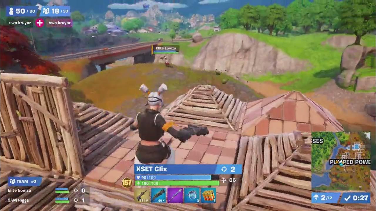 Fortnite chapter 6 season 2 Fortnite performance Evaluation Clix get a free win - YouTube