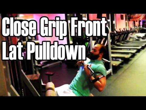 Spor Salonunda Yapılan Hatalar 15 - Close Grip Front Lat Pulldown Nasıl Yapılır