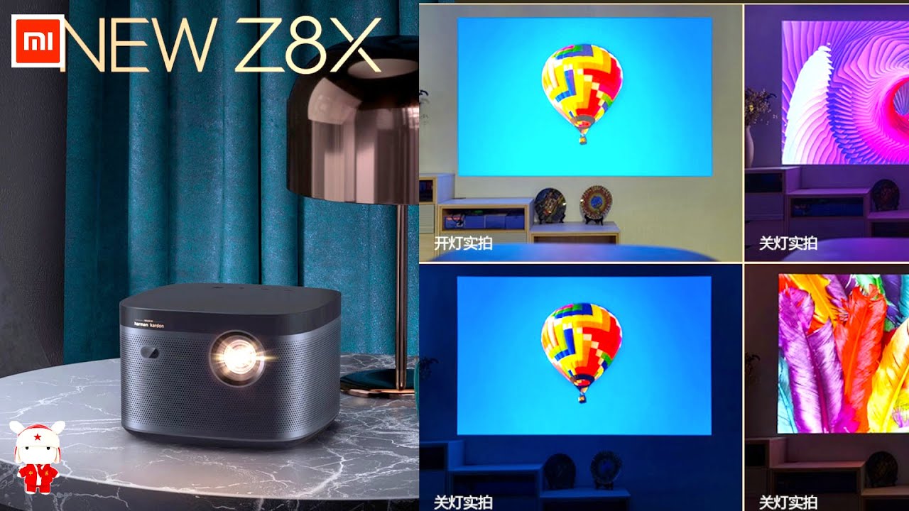 XGIMI 1080P Full HD Projector Mini portable smart home theater 3D wifi ...