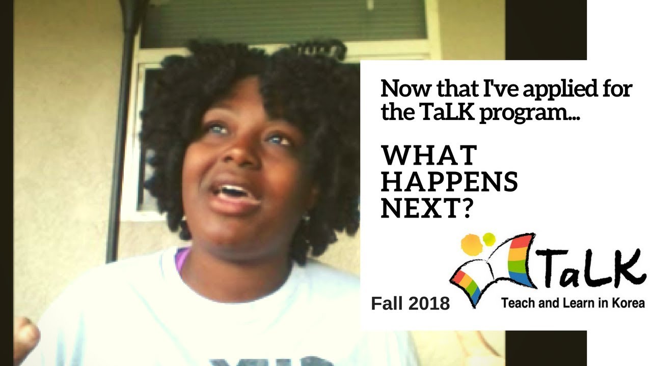 I applied for the TaLK program...now what? - YouTube