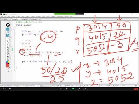 Lecture 26: Review (Pointers, Dynamic Memory Allocation, Loop) - YouTube