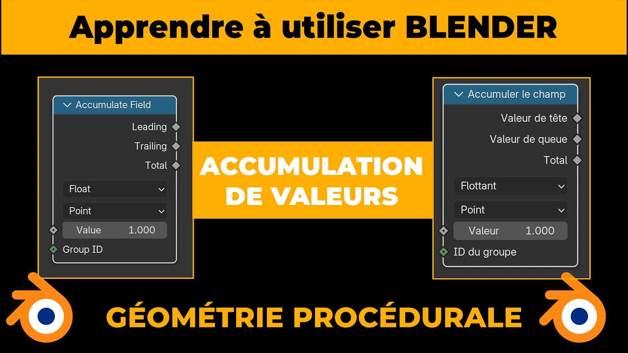 BLENDER : ACCUMULATION FIELD - GEOMETRY NODES - YouTube