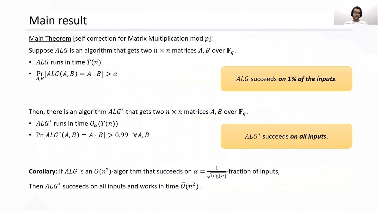 STOC 2022 - Worst-Case to Average-Case Reductions via Additive Combinatorics - YouTube
