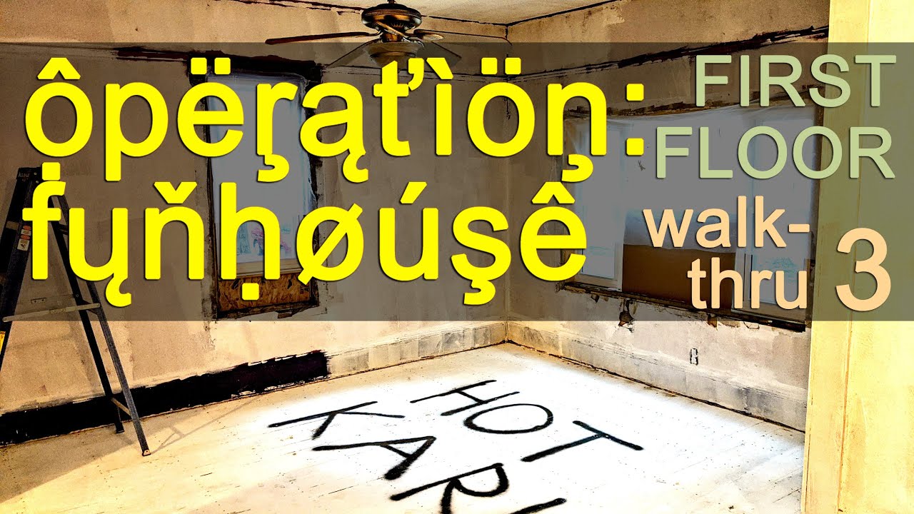 Operation Funhouse - First Floor Walk-thru 3 - YouTube