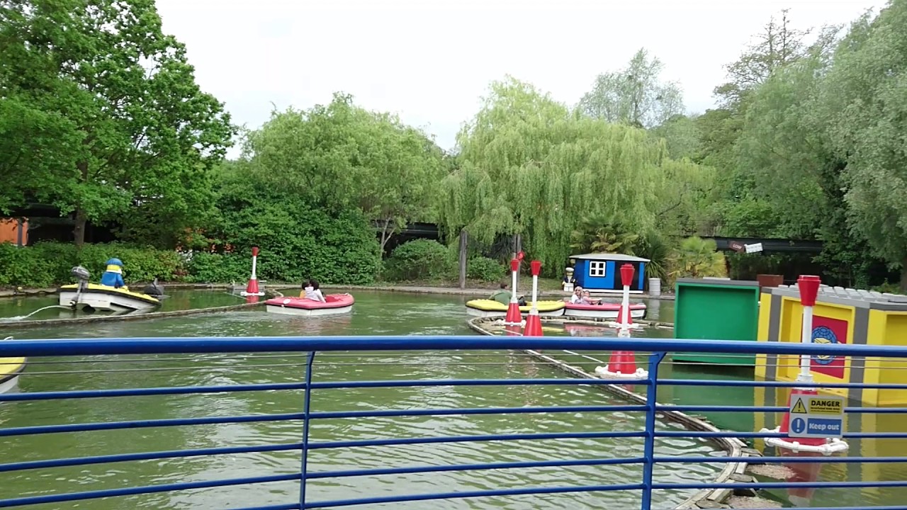 Lego City Boat School Ride at Legoland, Windsor, Uk - YouTube