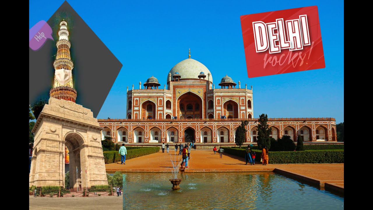 New Delhi Beautiful view - Relaxing Music/FullHD - YouTube