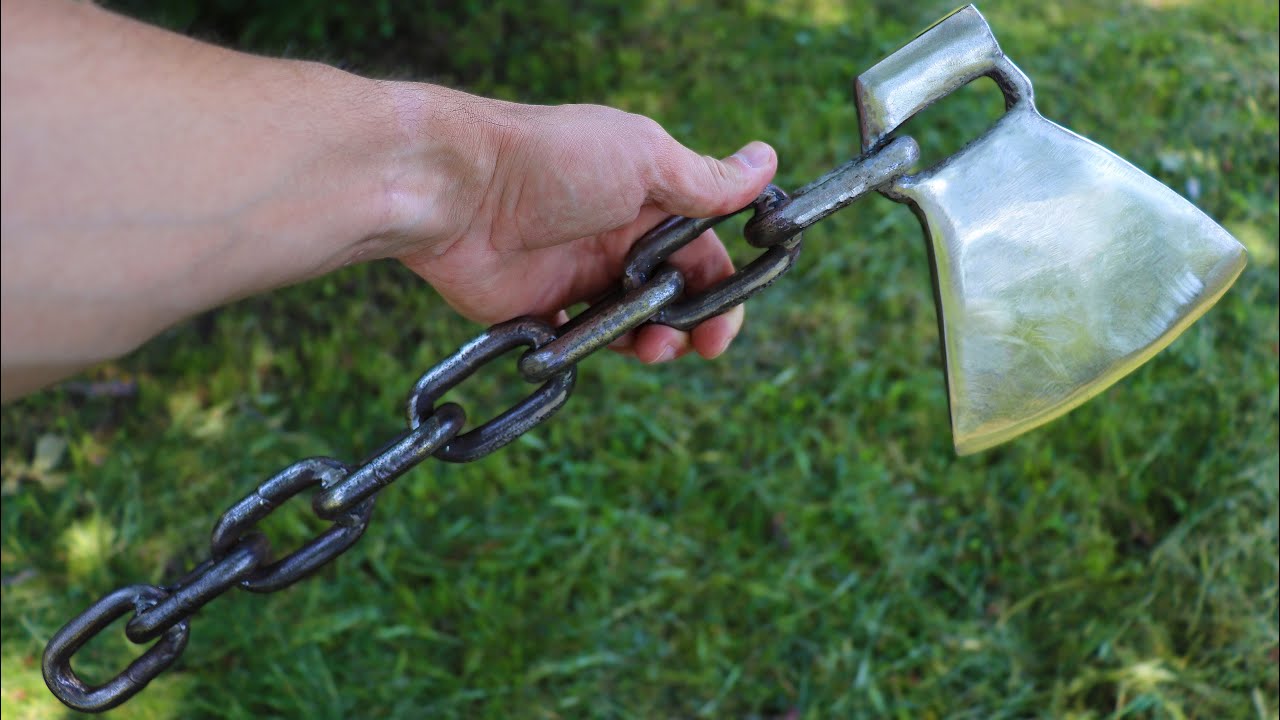 VERY OLD, BROKEN AND RUSTY AX RESTORATION - YouTube