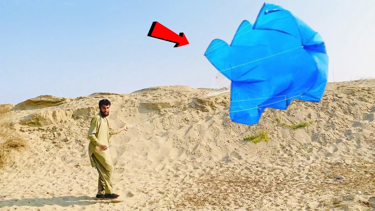 How to make a Parachute at home | Biggest Parachute - YouTube