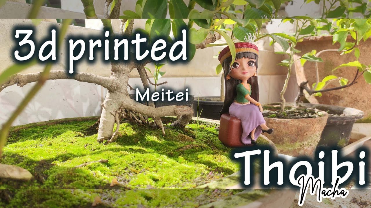 3d Printed Meitei Thoibi Macha - YouTube