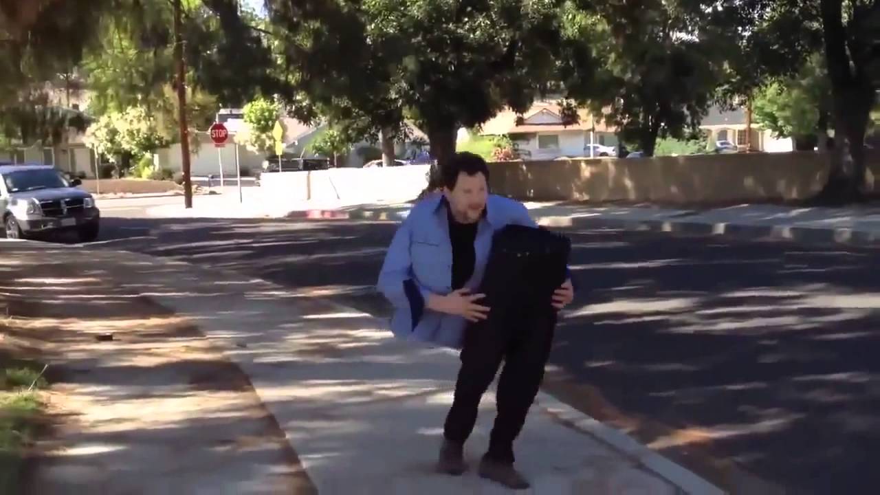 Funny Pranks Funny Videos Man Cut In Half Prank YouTube - YouTube