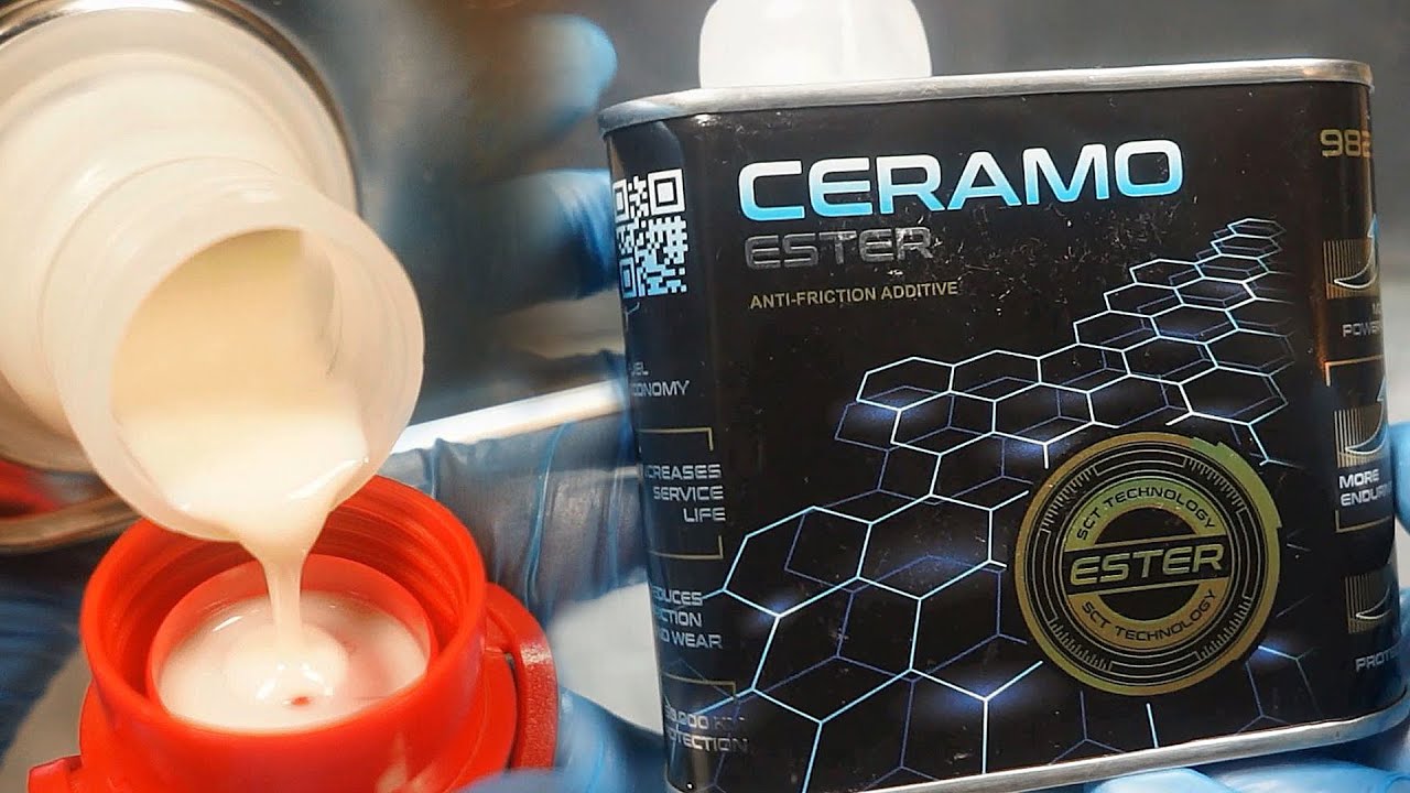 Mannol Ceramo Ester 9829 Jak wygląda ten dodatek do oleju? - YouTube