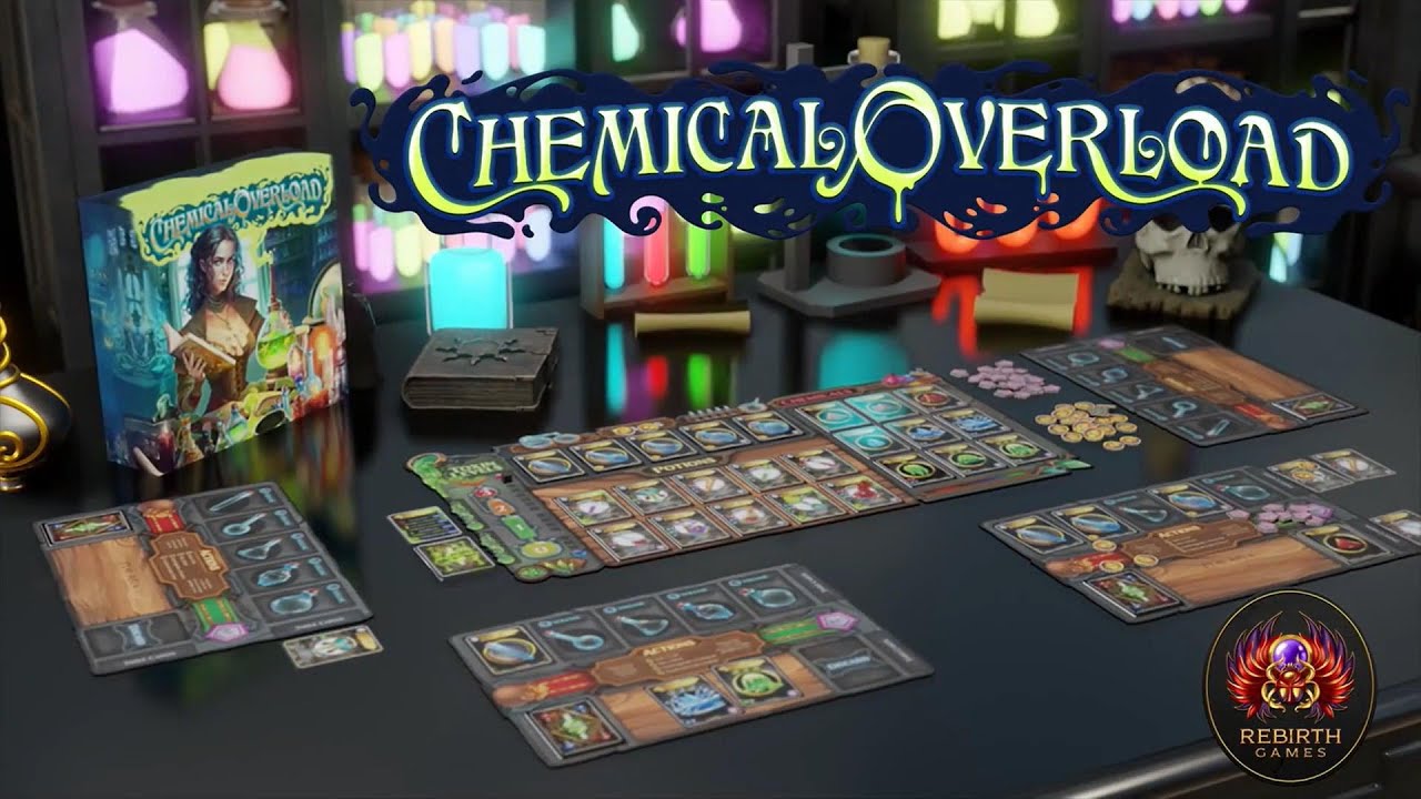 Chemical Overload Demo - New Kick starter Board Game - YouTube