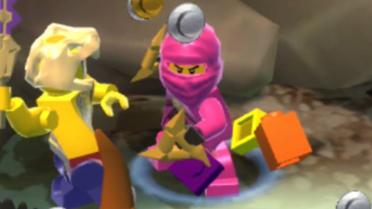 Lego Ninjago: Shadow of Ronin (PS Vita/3DS/Mobile) Zane (Pink) Gameplay ...