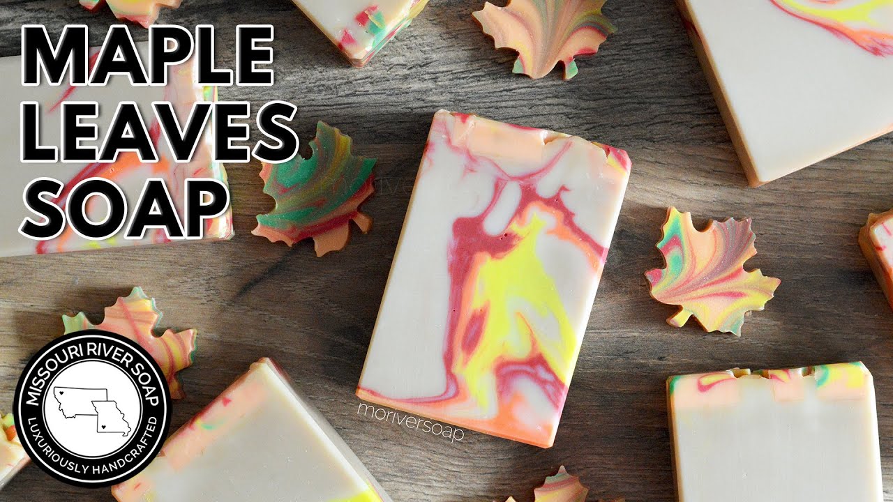Maple Leaves Soap | MO River Soap - YouTube