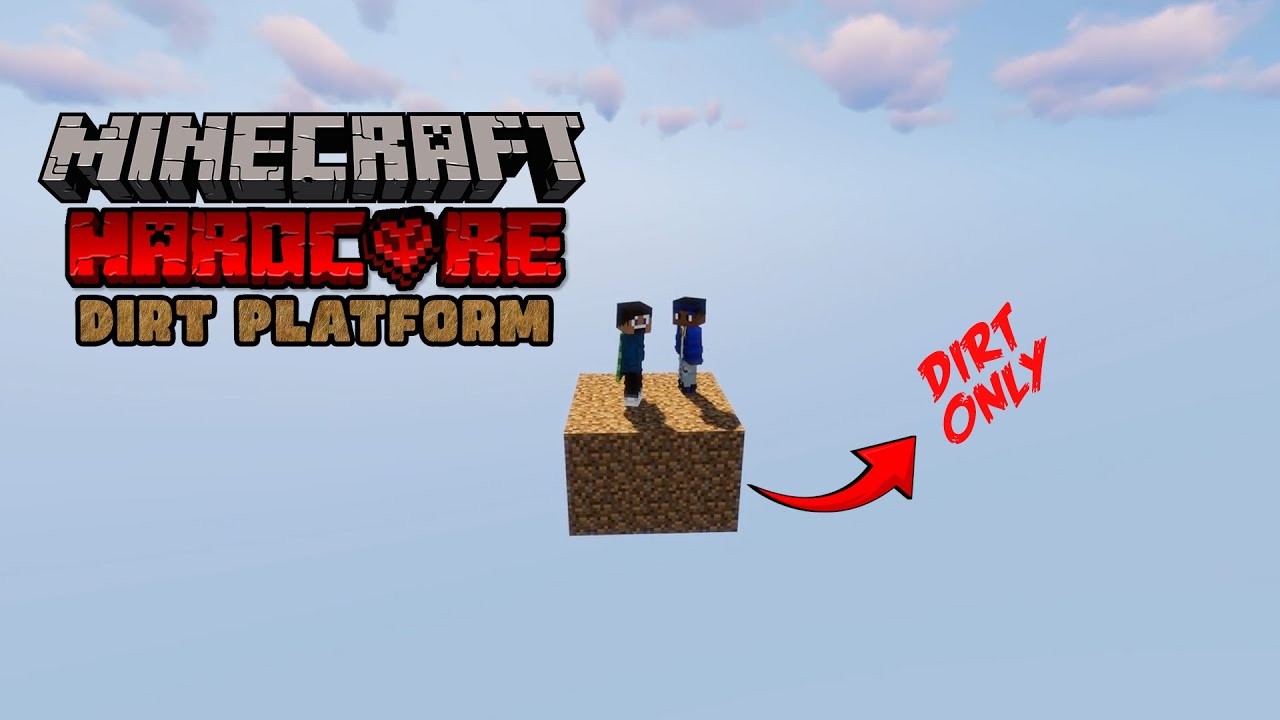 BERTAHAN HIDUP HANYA DENGAN DIRT?? | DIRT PLATFORM - YouTube