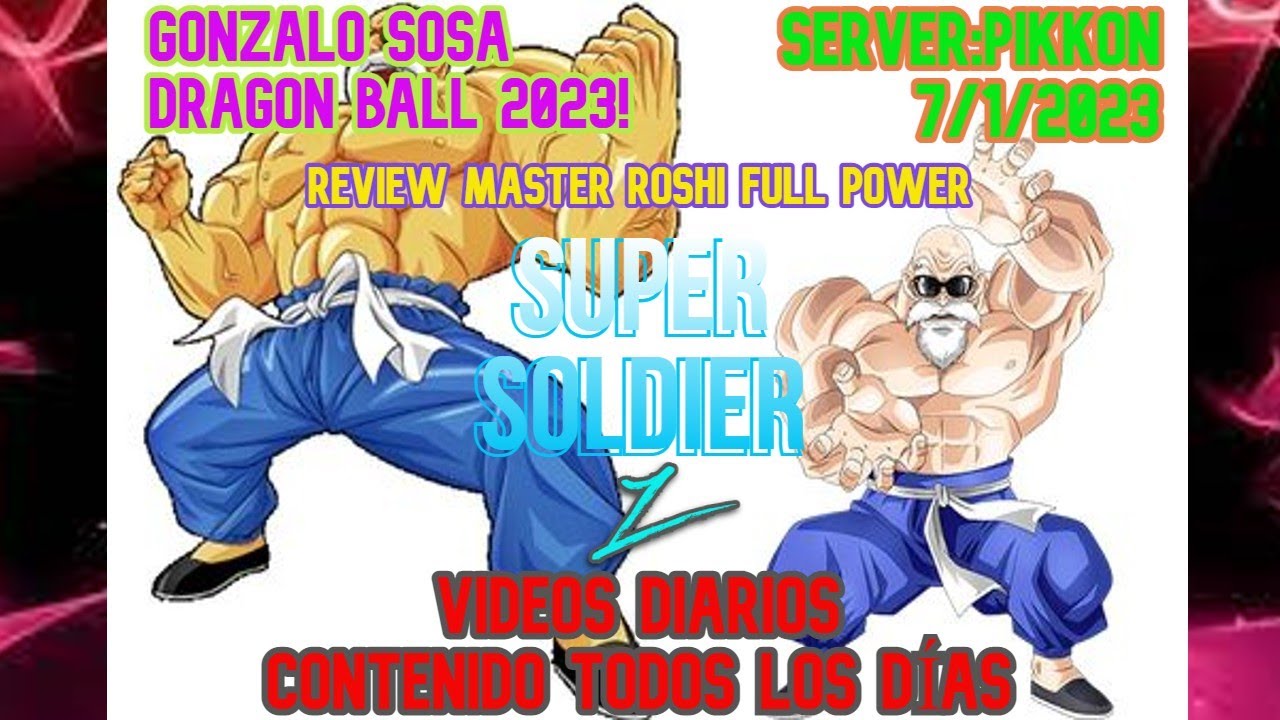 SUPER SOLDIER Z REVIEW MASTER ROSHI FULL POWER - YouTube