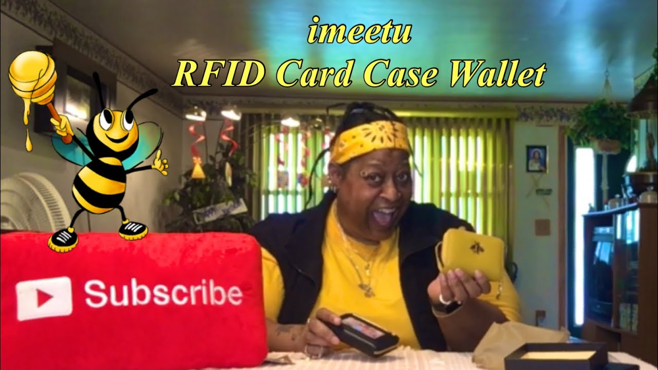 imeetu RFID Credit Card Holder, (Bee Wallet) Review (Saturday Savings) - YouTube