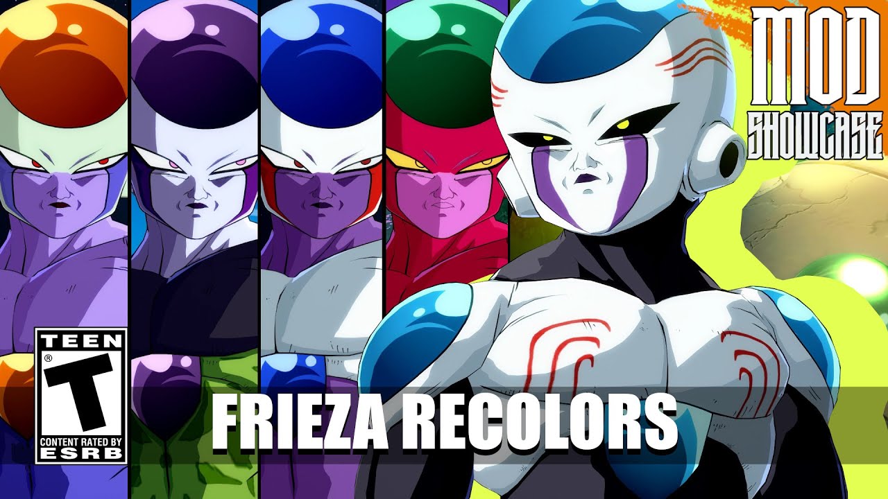 Frieza Recolors | Dragon Ball FighterZ Mod Showcase - YouTube