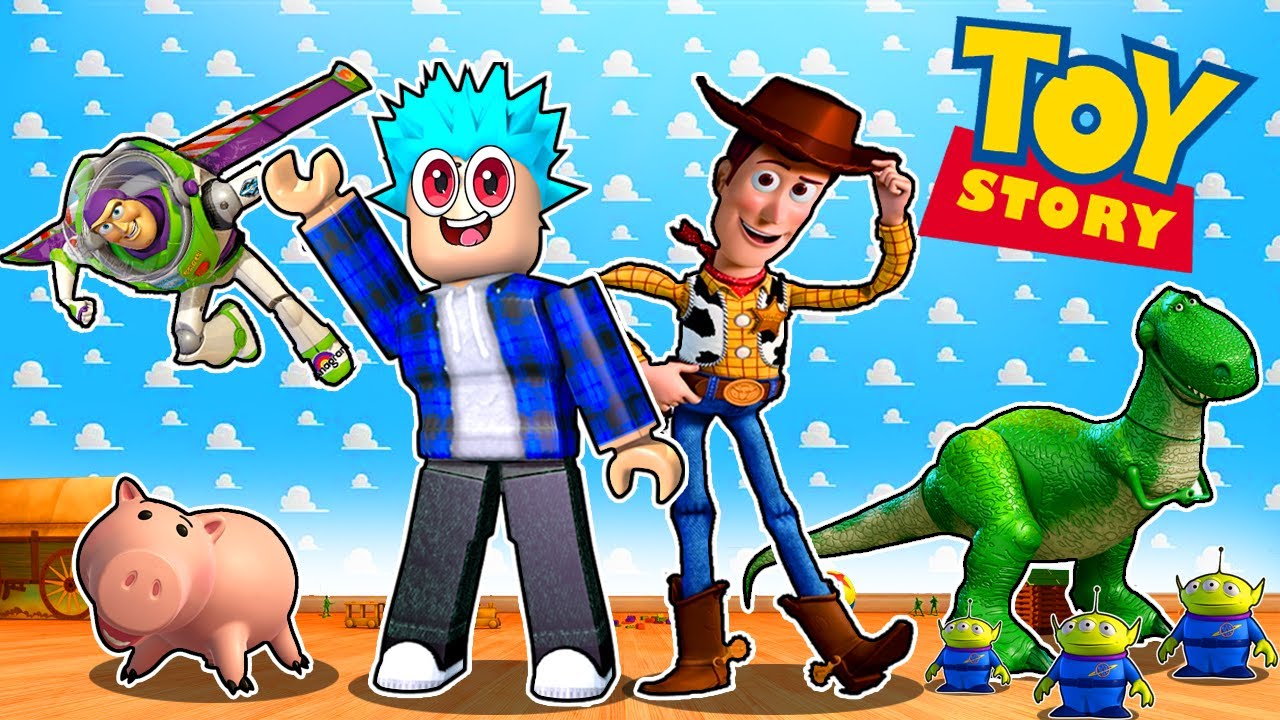 JE SAUVE WOODY EN BUZZ L'ÉCLAIR DANS ROBLOX TOY STORY ! (Toy Story Obby ...