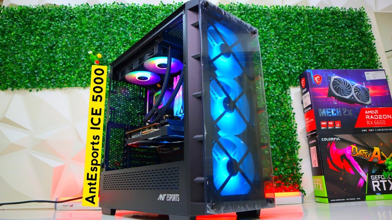 Ant Esports ICE-5000 Cabinet Review / Unboxing - YouTube
