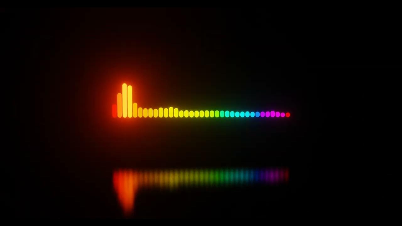 Blender Audio Linear Visualizer - YouTube
