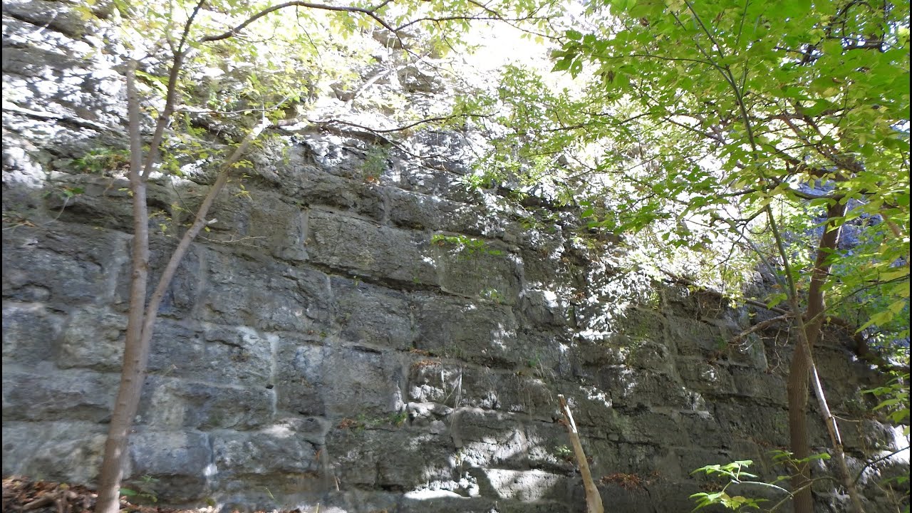 Must-see section, Huge Crazy Stone Block Wall ! - YouTube