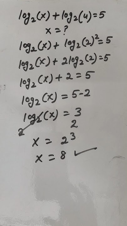 log mathA Nice exponential Question |Algebra solution |find =x Maths Olympiad #shorts # ...