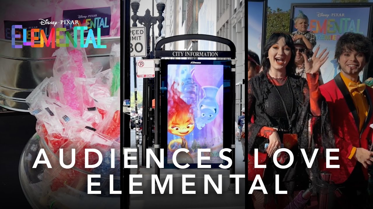 Elemental | Audiences Love Elemental - YouTube