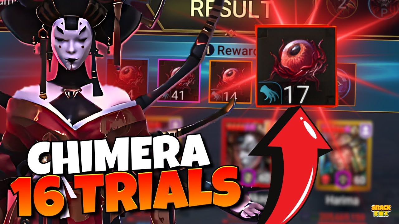 NEW PB!! UNM Chimera, 16 Trials and 5B+ Clash... | Raid: Shadow Legends ...