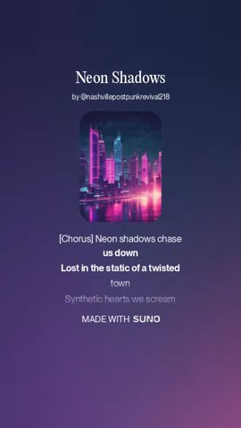 neon shadows - YouTube
