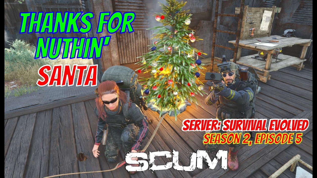LIVE - SCUM - S2E5 - Not Even some Coal?? on Luthais' Survival Evolved ...