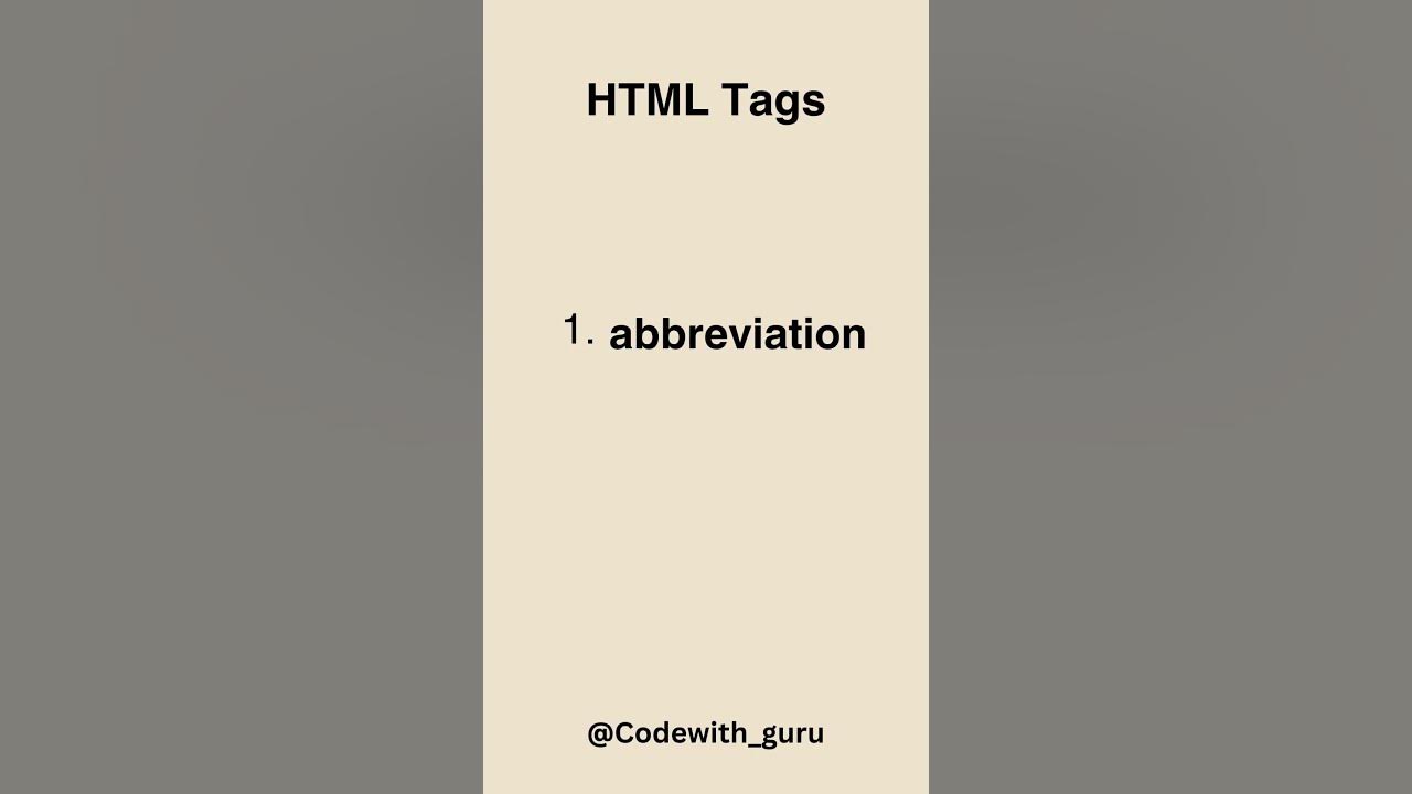 HTML Tags Explained for Beginners: Build Your First Web Page! #easyguide - YouTube